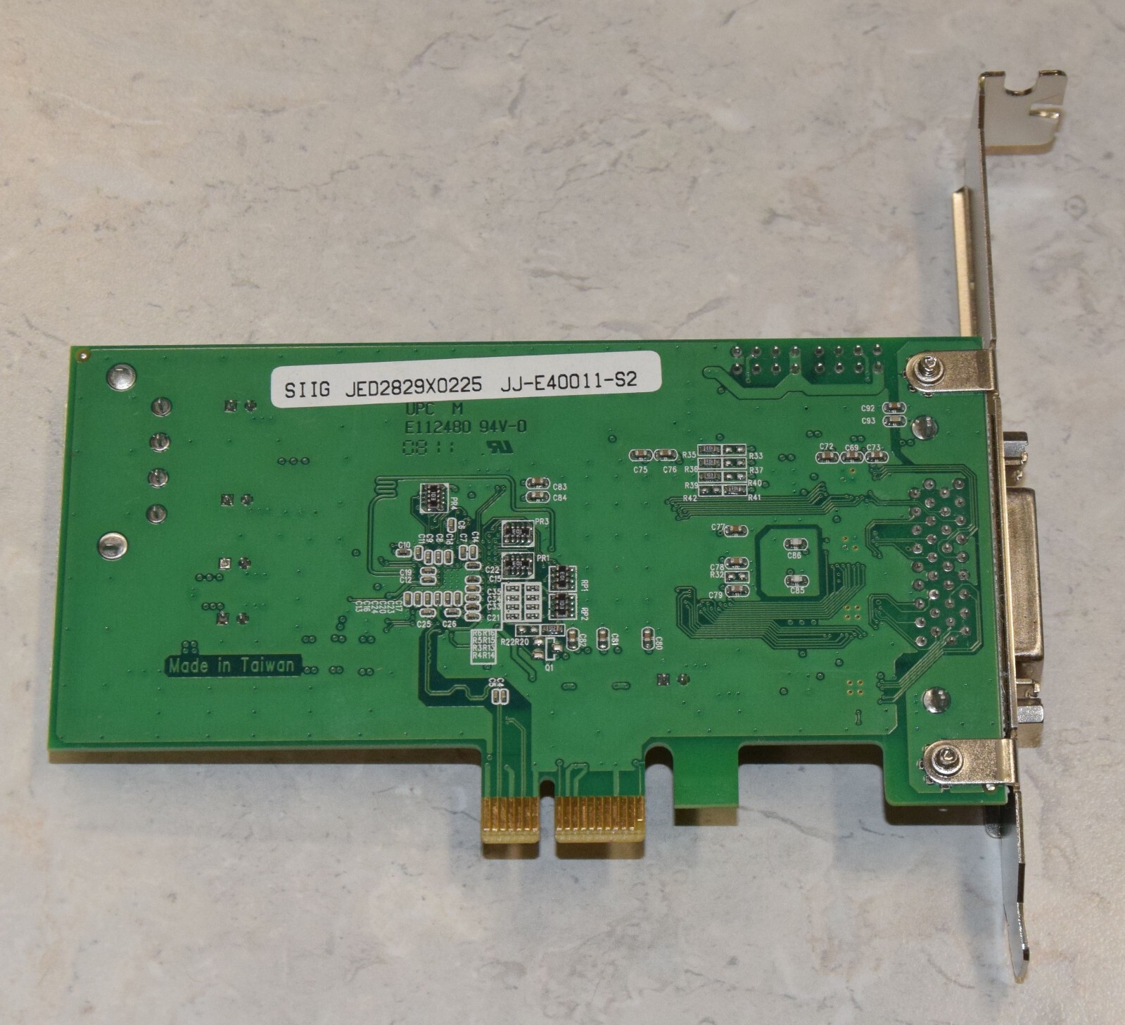 SIIG CyberPro JJ-E40011-S2 Full Height PCI Express x1 (Card Only) | eBay