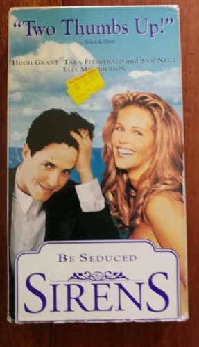 SIRENS Hugh Grant Elle Macpherson /Portia De Rossi VHS 765362557035| eBay