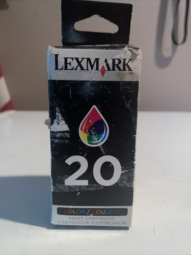 Genuine Lexmark # 20 Color Print Cartridge 15M0120 - Sealed Package | eBay
