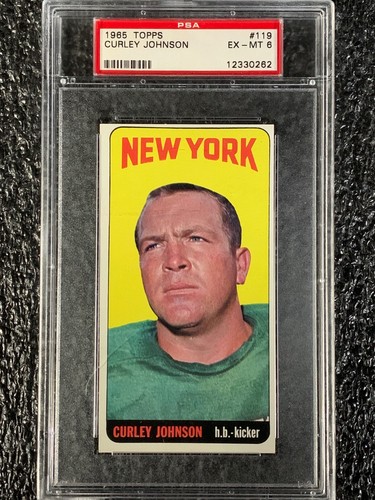1965 Topps - Curley Johnson #119 for sale online | eBay