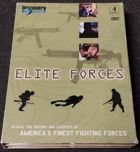 Discovery Channel DVD US Military Elite Forces 4 Disc Set Army Navy ...