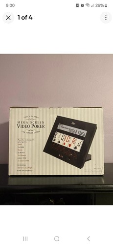 RecZone Portable Touch Screen 7-in-1 Video Poker Tested | eBay