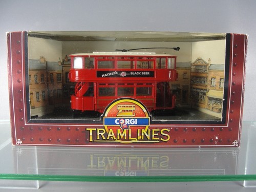 VINTAGE CORGI TRAMLINES LEEDS CITY TRANSPORT Double Decker C992/1 IN ...