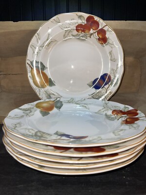 Charter Club Summer Grove Pattern Casuals China Dinner Plates (6) | eBay