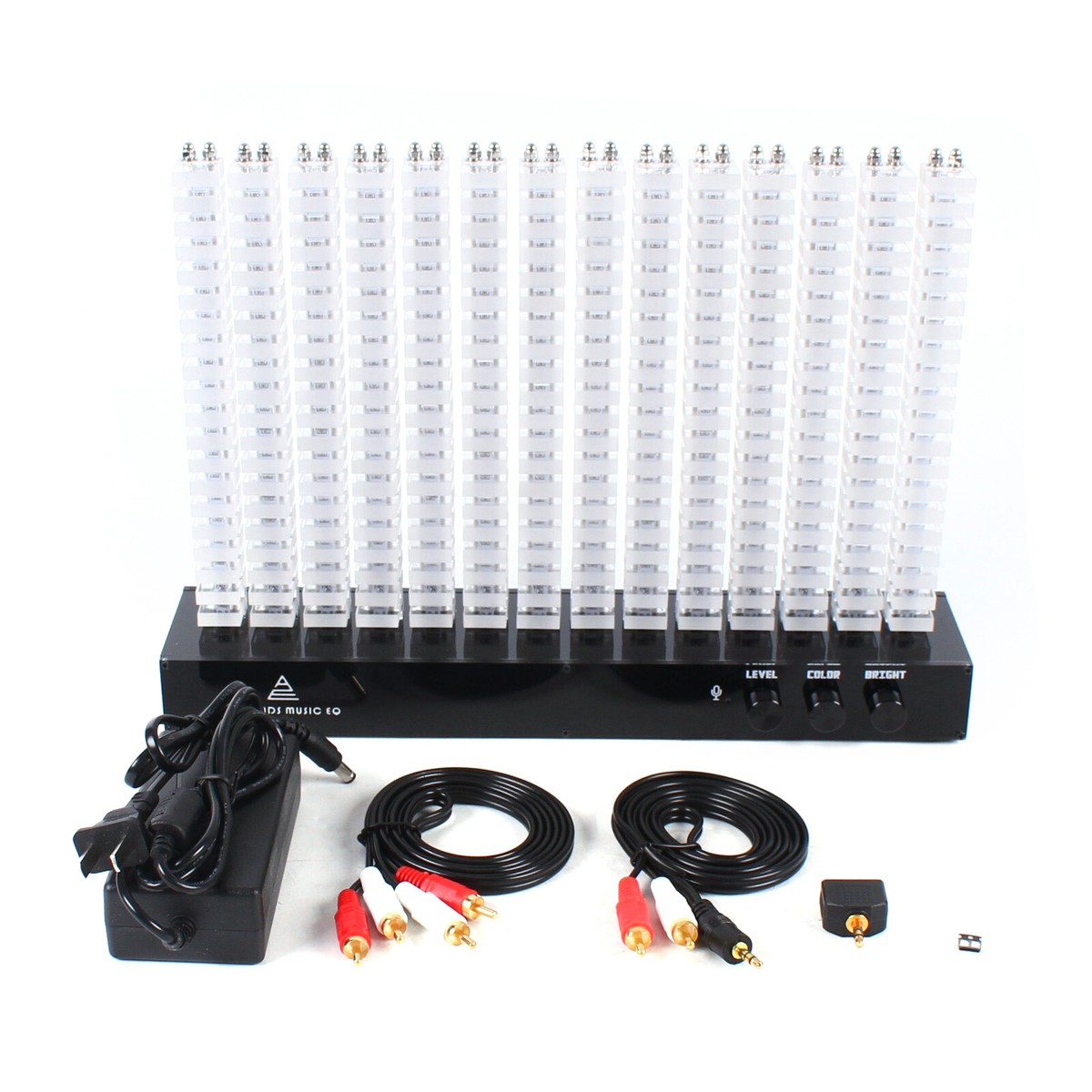 14-Segment LED Music Spectrum Display Analyzer Stereo Audio Level ...