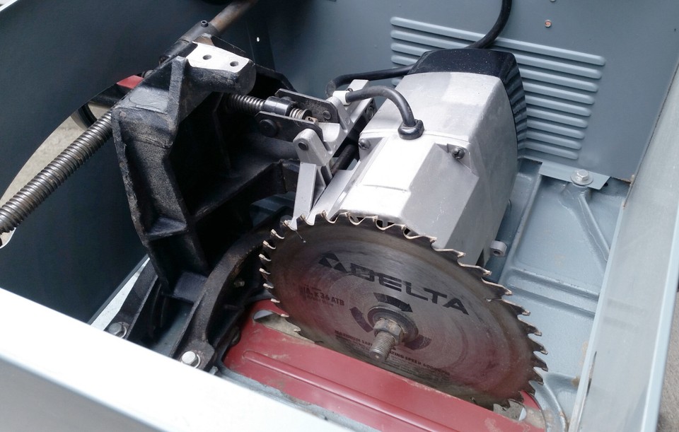 Complete Trunnion Assembly Delta Table Saw 36-600 trunnions arbor shims ...