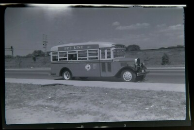 Original Vintage Bee-Line Bus Long Island LIRR New York NY Film Photo ...