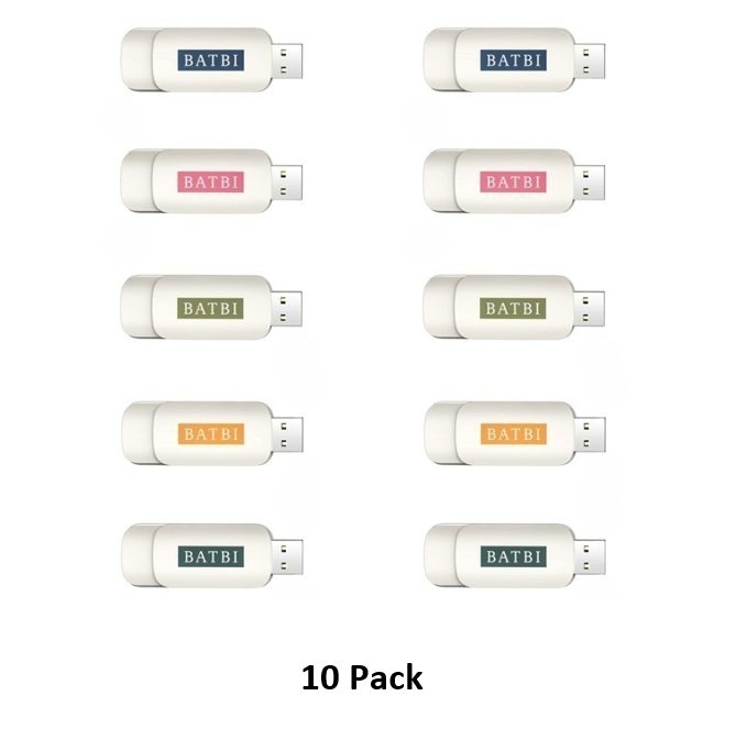 (10 Pack) Flash Drives 2GB/4GB/8GB/16GB/32GB Thumb Drive (Multicolor ...