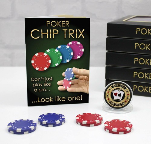 Poker Chip Trix Card Tricks Learn Game Guide Lucky Card Guard Aces ...