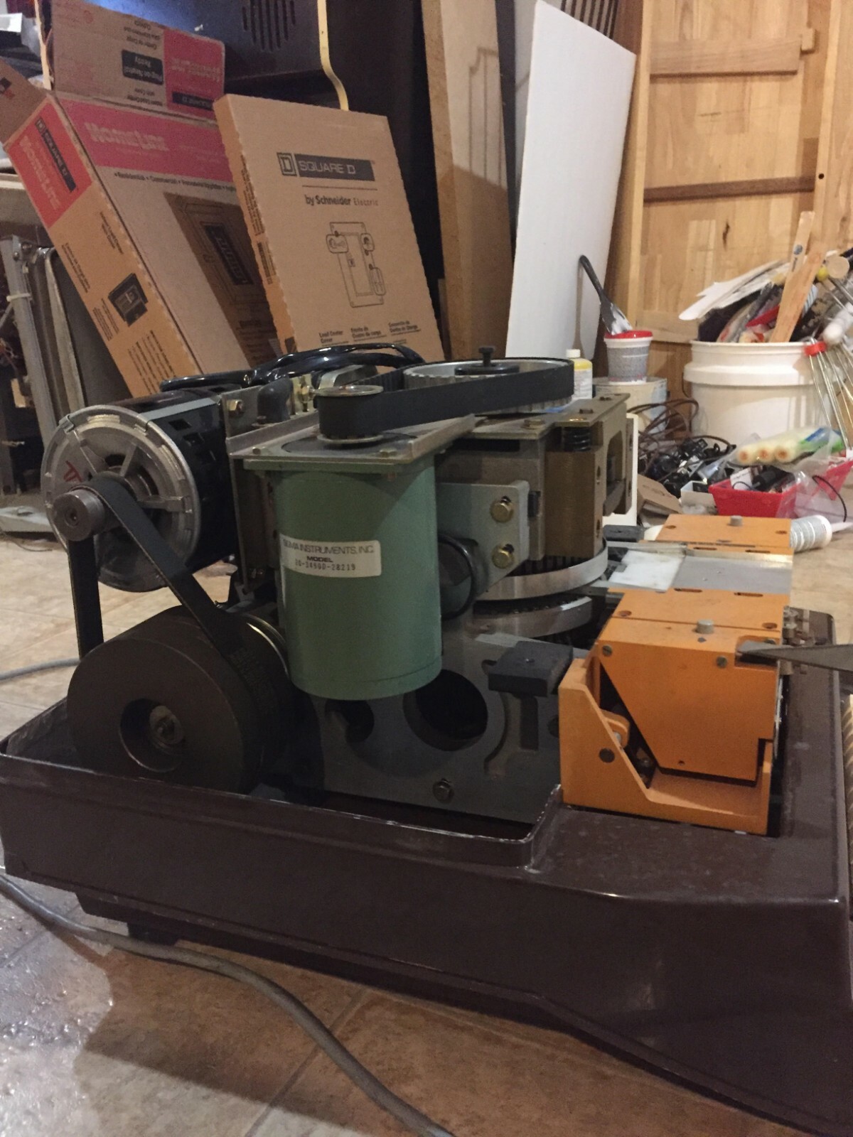 Addressograph 6500 Graphotype Debossing Embossing Dog ID Tag Printing ...