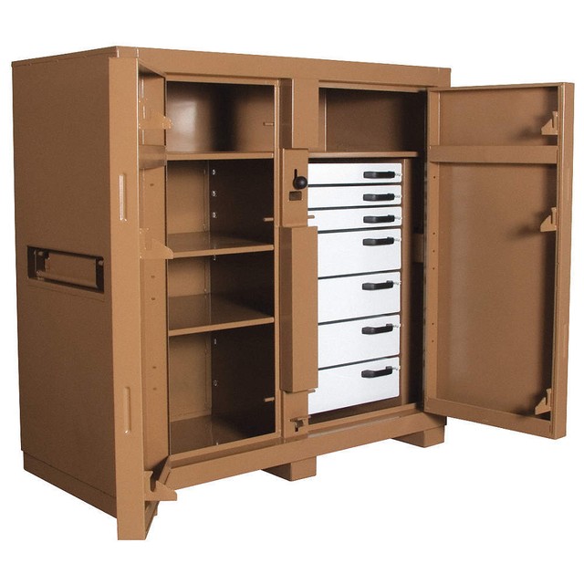 Knaack 112 Jobmaster Tool Cabinet with 54.9 cu ft Capacity - Brown for ...