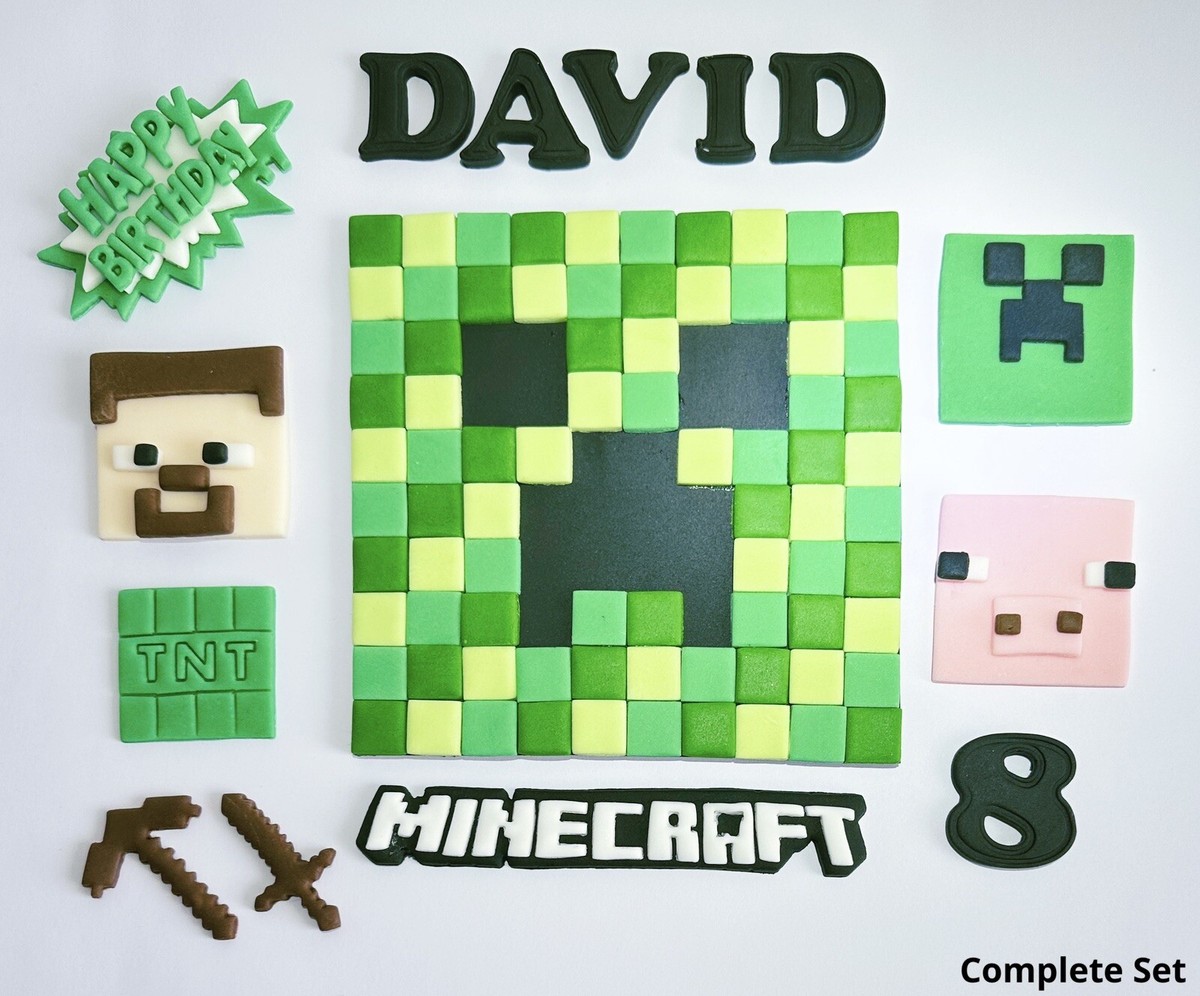 Minecraft Edible Cake Toppers Edible Cake Toppers Ireland | High
