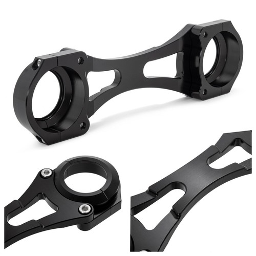 for Harley Touring Black 49mm Fork Brace Stabilizer CVO Road Glide FLTR ...