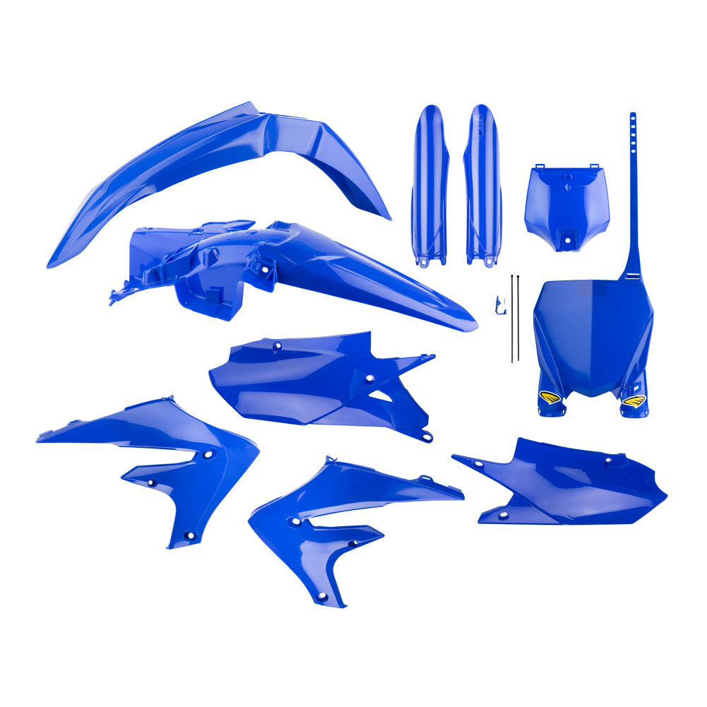 Cycra Powerflow Complete Plastic Kit Set Blue Fits YAMAHA YZ250F YZ450F ...