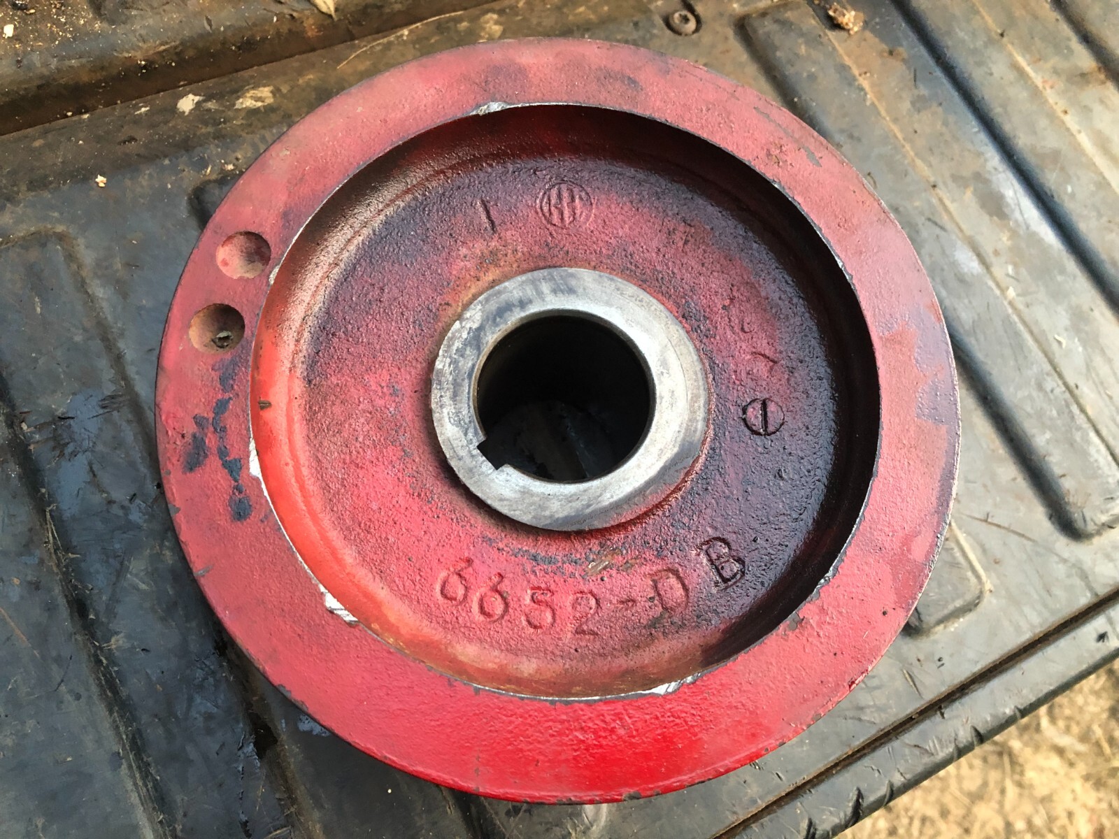 FARMALL 400 DIESEL ENGINE CRANKSHAFT PULLEY D264 | eBay