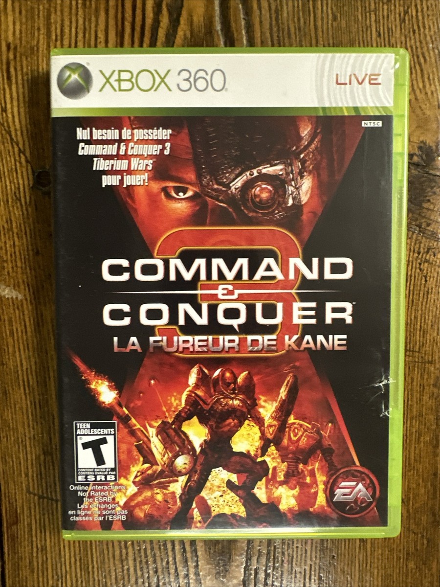 Kane S Wrath Command N Conquer Kanes Wrath | Xbox 360 Games