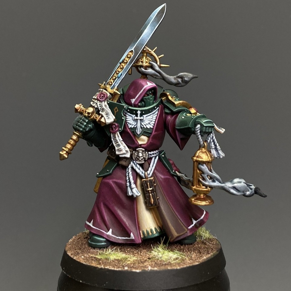 Warhammer 40k Dark Angels Inner Circle Companions Painted Gallery Games ...