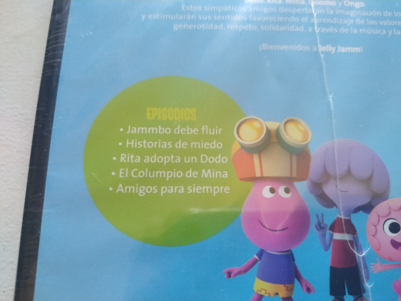 Jelly Jamm Jammbo Debe Fluir 5 Episodios 2012 - DVD Español Nuevo Am | eBay