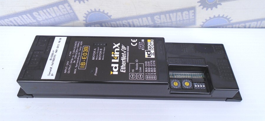 ITOH DENKI - IB-E03BP - id LinX 2-ZONE EtherNet IP MDR MOTOR CONTROLLER ...