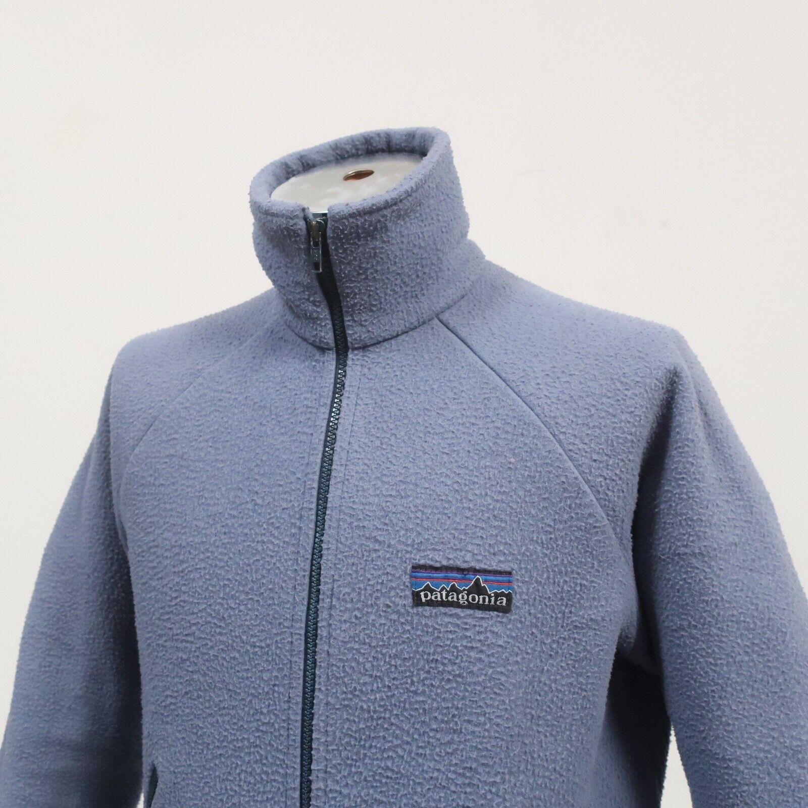 Vintage 70s Patagonia Big Tag Logo Fleece Jacket Made… - Gem