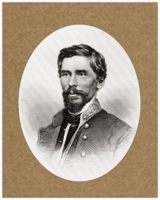 PATRICK CLEBURNE Confederate General 8x10 Rare Engraving CIVIL WAR RP ...