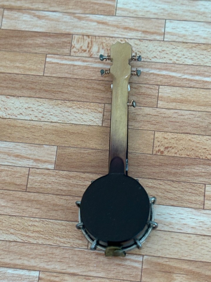 Dollhouse Miniature Banjo by Heidi Ott | eBay