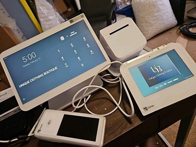 Clover Station Pro S503 POS System Terminal,Display,Printer,Hub LOCKED ...