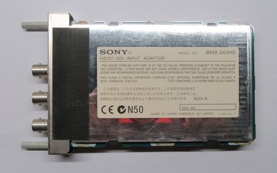 Genuine Sony BKM-243HS HD/D1-SDI Input Adaptor | eBay