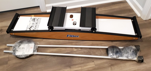 Fitterfirst Pro Fitter Downhill Ski Trainer with Balance Poles | eBay