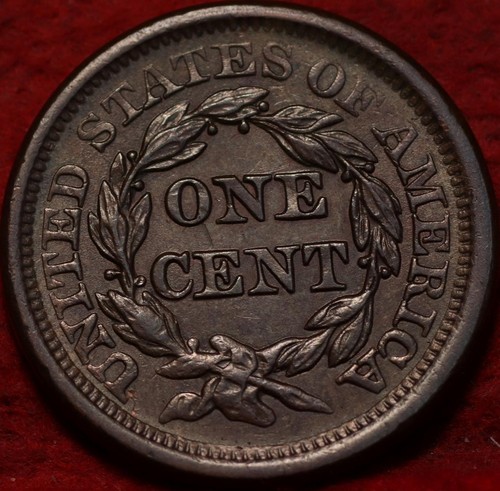 Uncirculated 1856 Philadelphia Mint Copper Braided Hair Large Cent | eBay