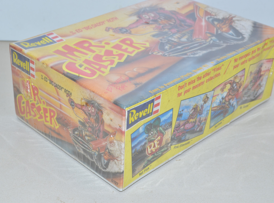 Vintage 1990 REVELL MR. GASSER Model Kit MISB New Sealed Ed Roth Rat ...