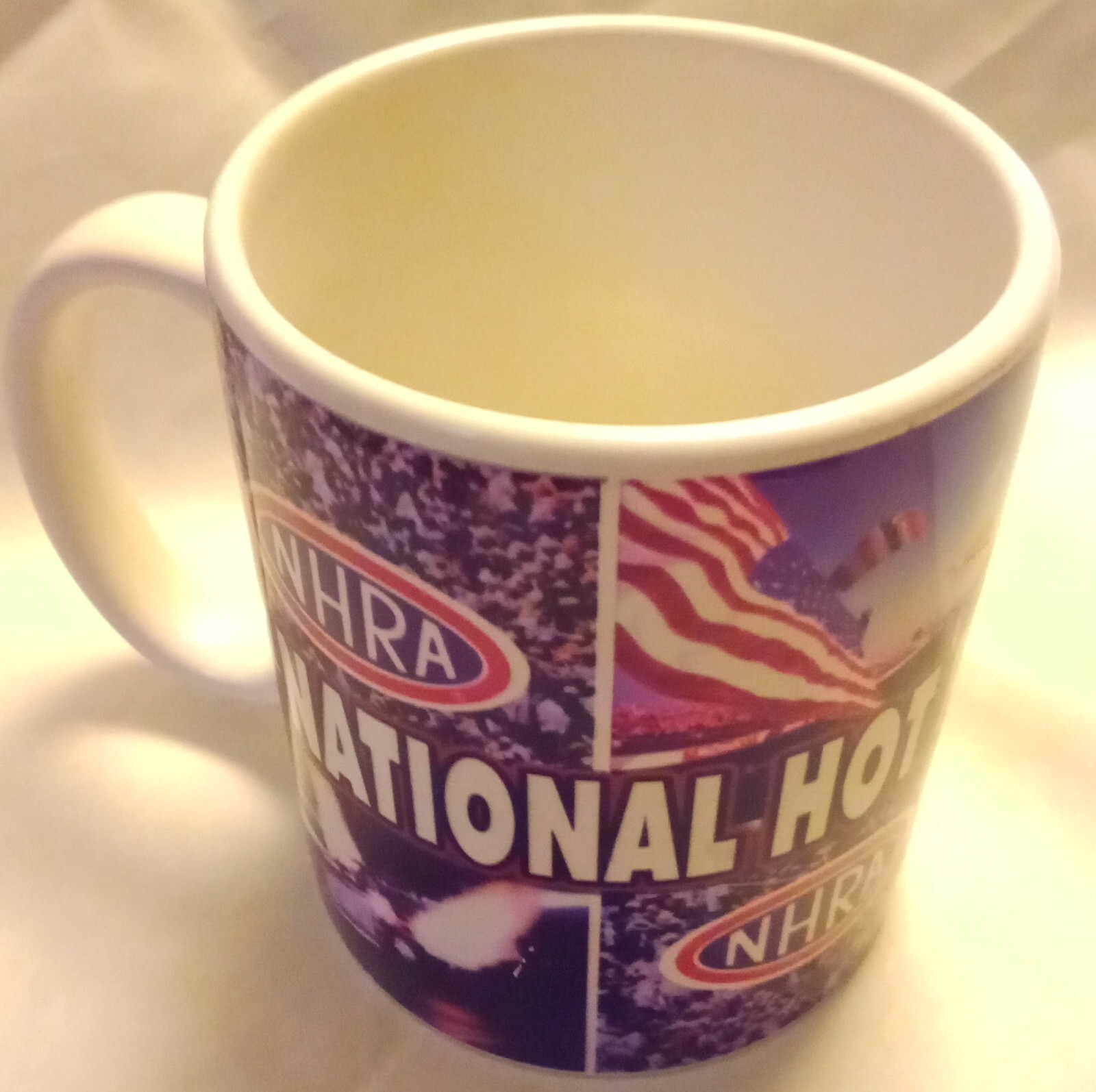 NHRA Champion Drag Racing White Mug With Photos National Hot Rod ...