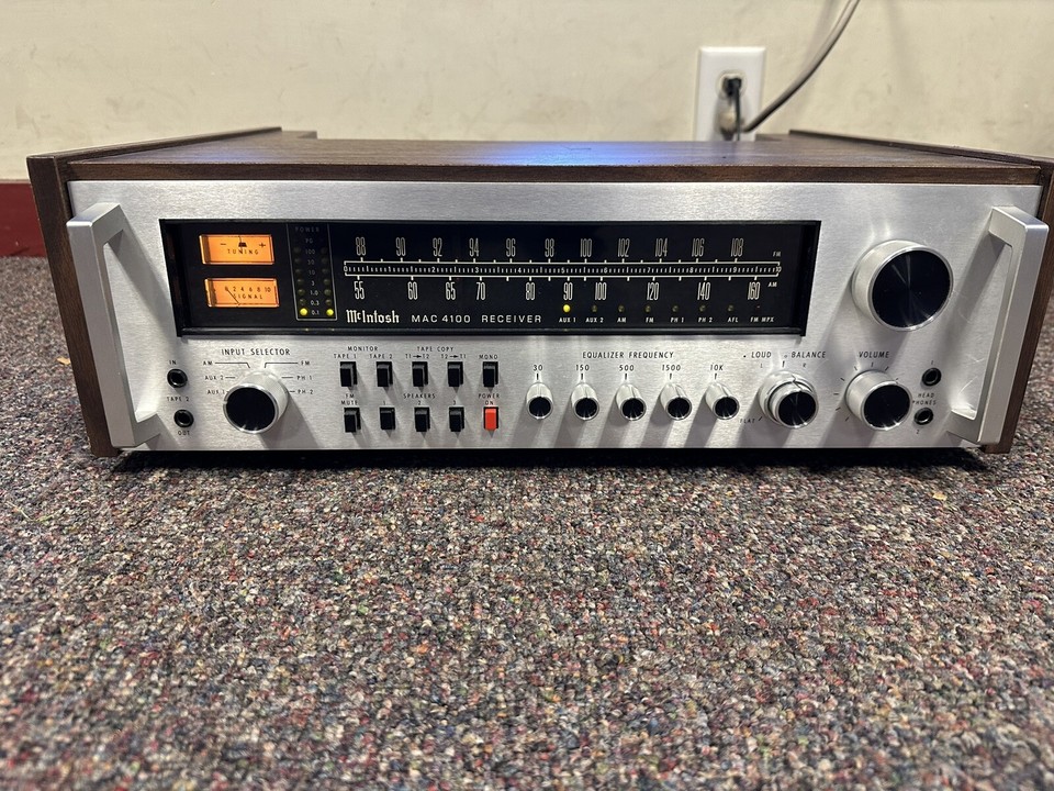 McIntosh MAC 4100 Stereo Receiver *EXCELLENT CONDITION* | eBay