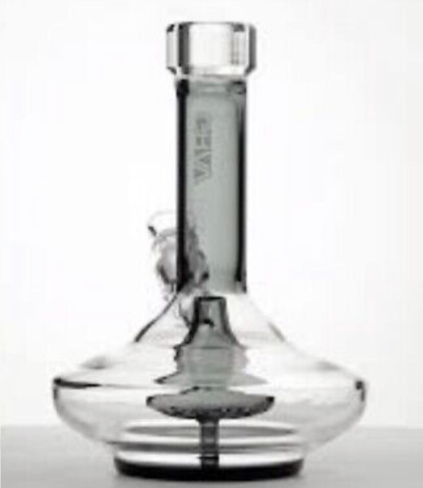 GRAV® Smoke Wide Base Decanter Glass Sculpture AS1 | eBay