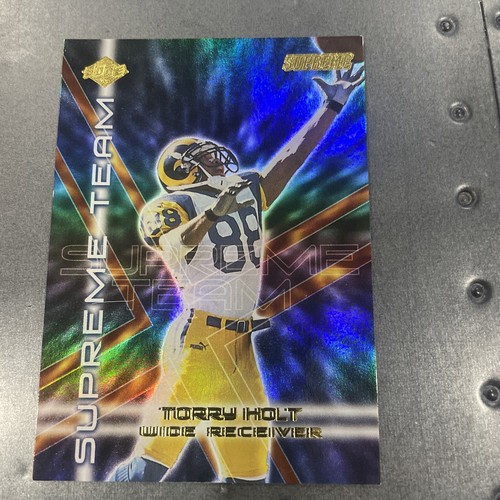 2000 Collector's Edge Supreme Team St. Louis Rams Football Card #ST18 ...