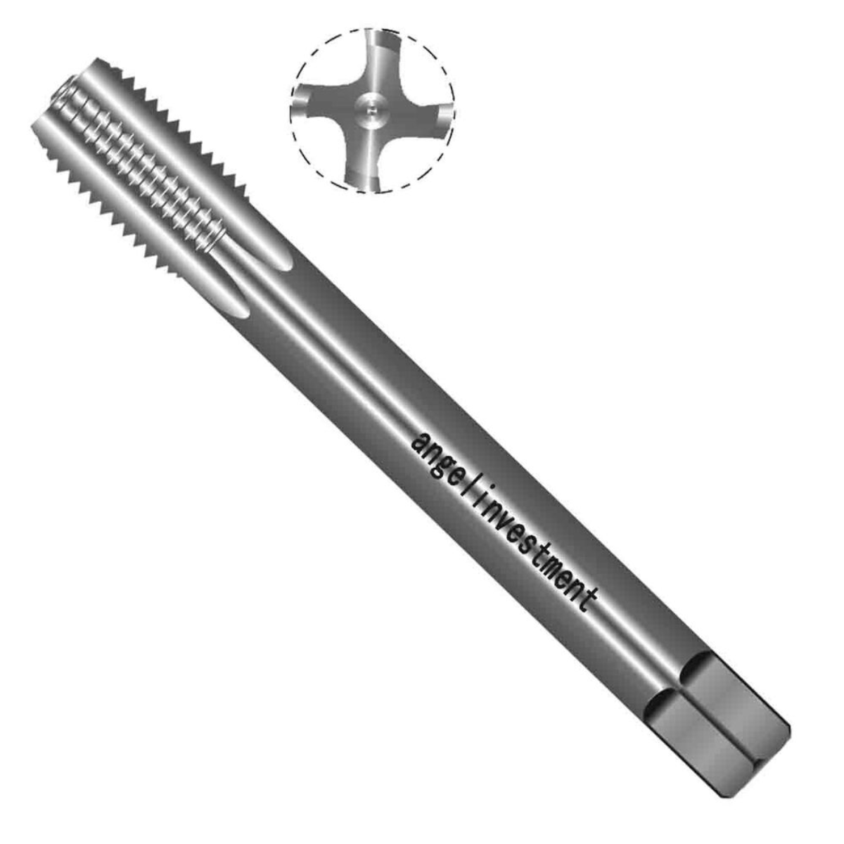 HSS BSW 1/2 -12 Machine Whitworth thread right-hand tap Threading Tool ...