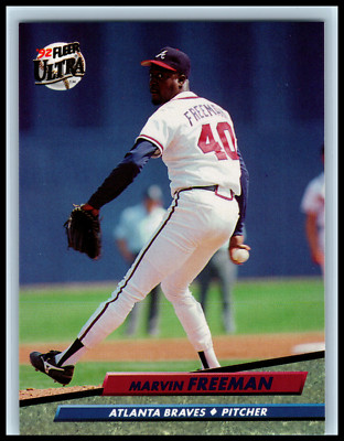 1992 Fleer Ultra Baseball #458 Marvin Freeman Atlanta Braves | eBay