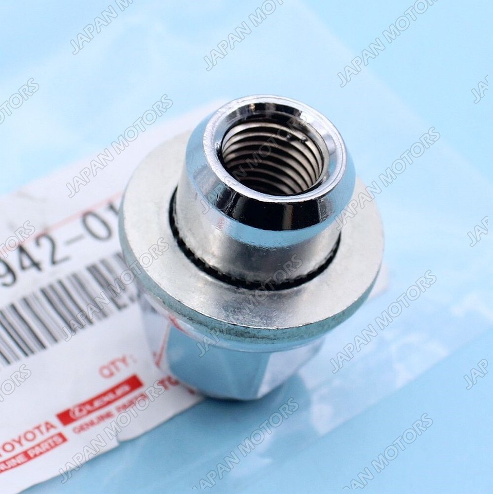 9094201033 Pair New Genuine OEM Toyota LEXUS ES GS IS Chrome Lug Nut ...