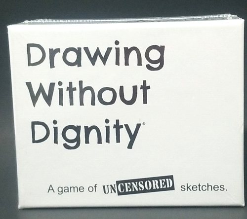 Drawing Without Dignity Adult A Game of Uncensored Sketches New Factory ...