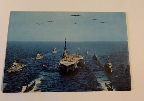 Unposted Postcard official US Navy Photo Task Group "Alfa" | eBay