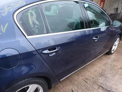 2011 VOLKSWAGEN PASSAT SALOON DRIVER REAR DOOR B7 PAINT CODE Z2 / H5X ...