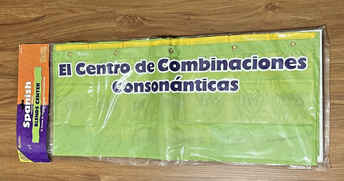 LEARNING RESOURCES Blend Center 2574 Spanish Pocket Chart Picture Cards ...