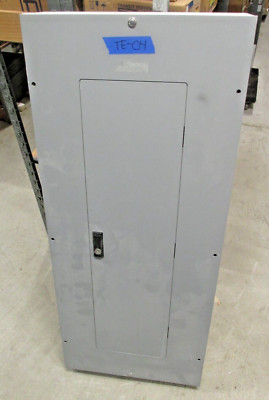 CUTLER HAMMER PANELBOARD W/ 100A MAIN BREAKER 3PH, 100A, CAT# PRL-1A ...