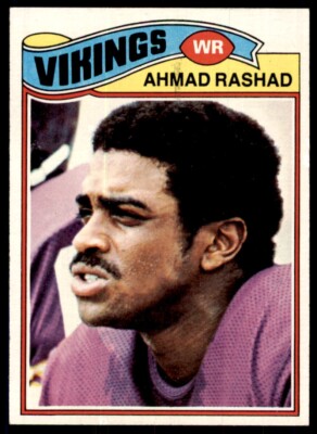 1977 Topps Ahmad Rashad Football Card Minnesota Vikings #359 | eBay