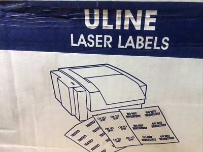Uline Laser Labels S-11892 4"x2" New Sealed 2500 Labels (5310) | eBay