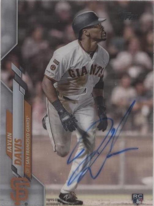 2020 Topps Clearly Authentic Autographs - Jaylin Davis #CCA-JDA (AU, RC ...