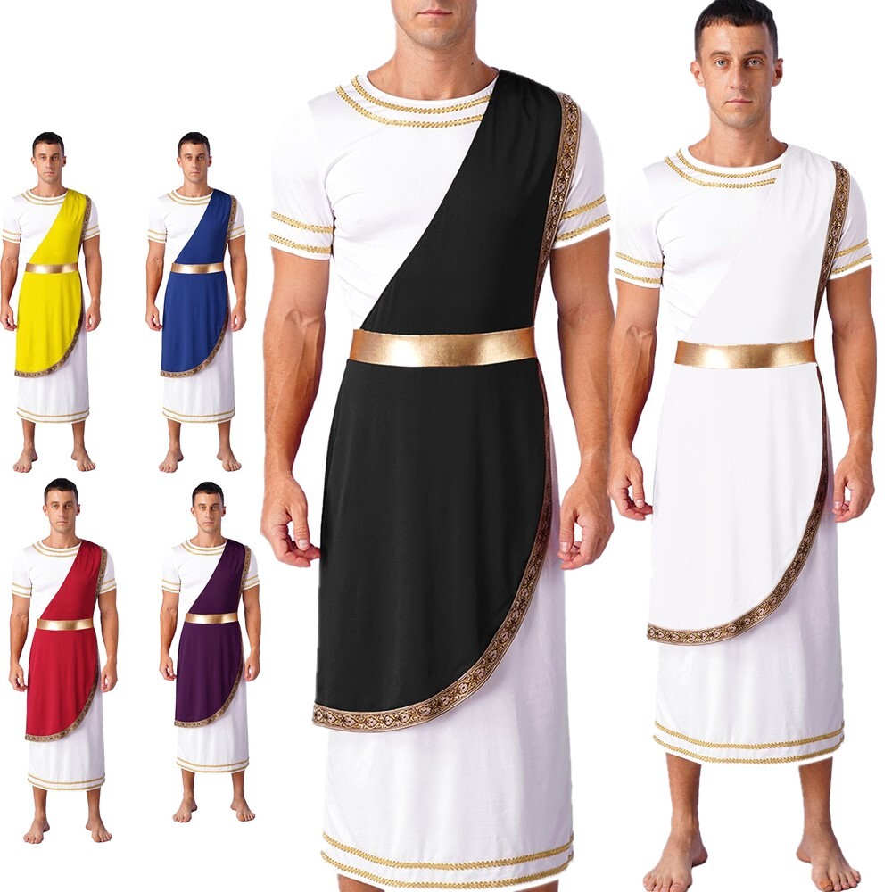 Ancient Greek Toga Morph Greek God Costume Toga Roman Zeus Costume