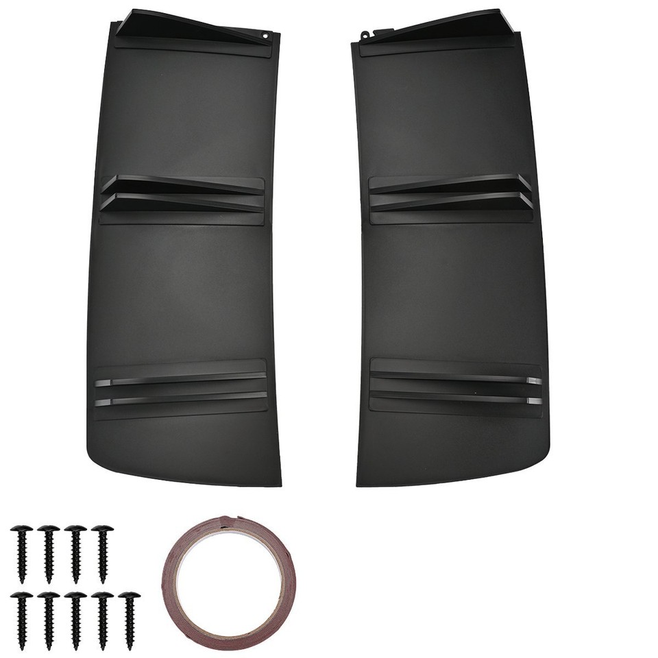 For Ford Explorer ST Rear Diffuser 10 Fins Bumper Lip Splitter Spoiler ...