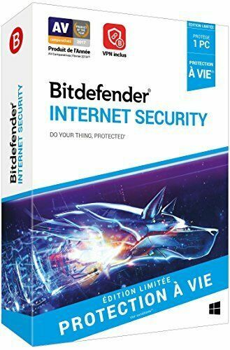 Bitdefender Internet Security: Edition Limitée Logiciel Antivirus (Carte d'activation) | Achetez ...