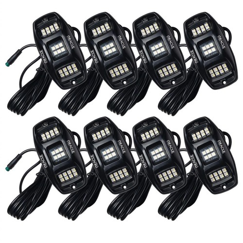 Oracle Lighting 5895 339 8 Underbody 8 Piece Rock Light Kit ...